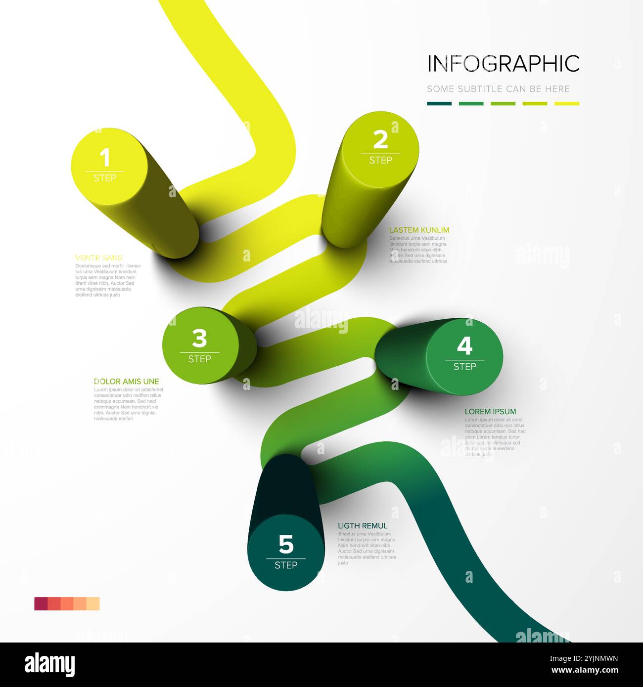Vector dark multipurpose Infographic template made from color vertical ...