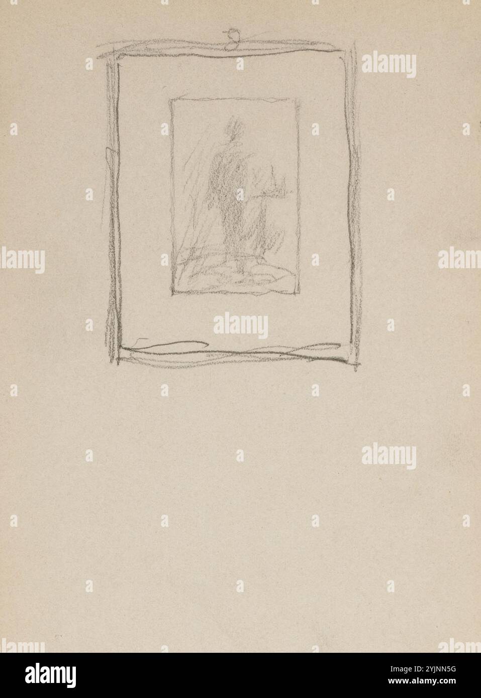 Berndtson, Gunnar, Sketch book, 1876, pencil and black chalk, drawing ...