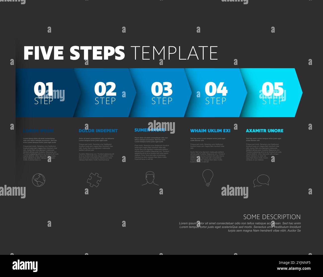 Modern infographic yellow layout titles hi-res stock photography and ...