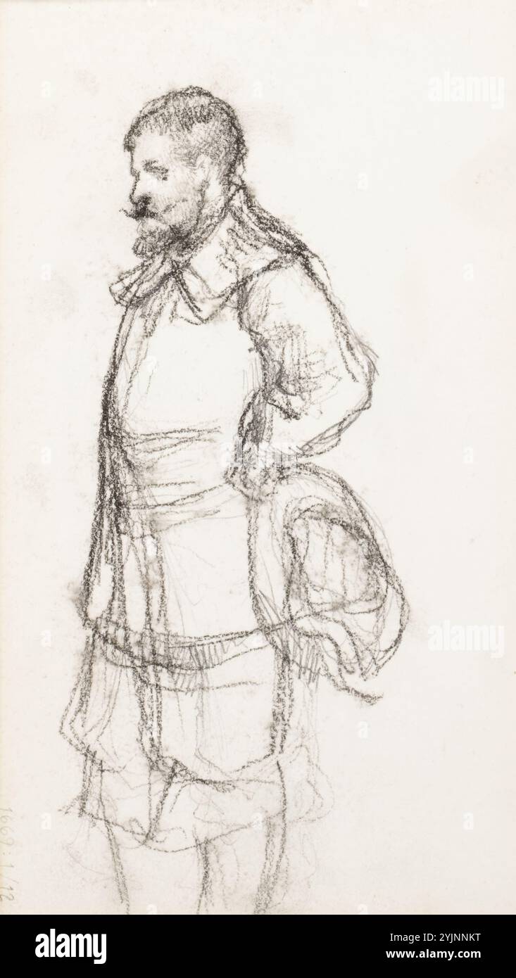 Berndtson, Gunnar, Sketch book, 1876, pencil and black chalk, drawing ...