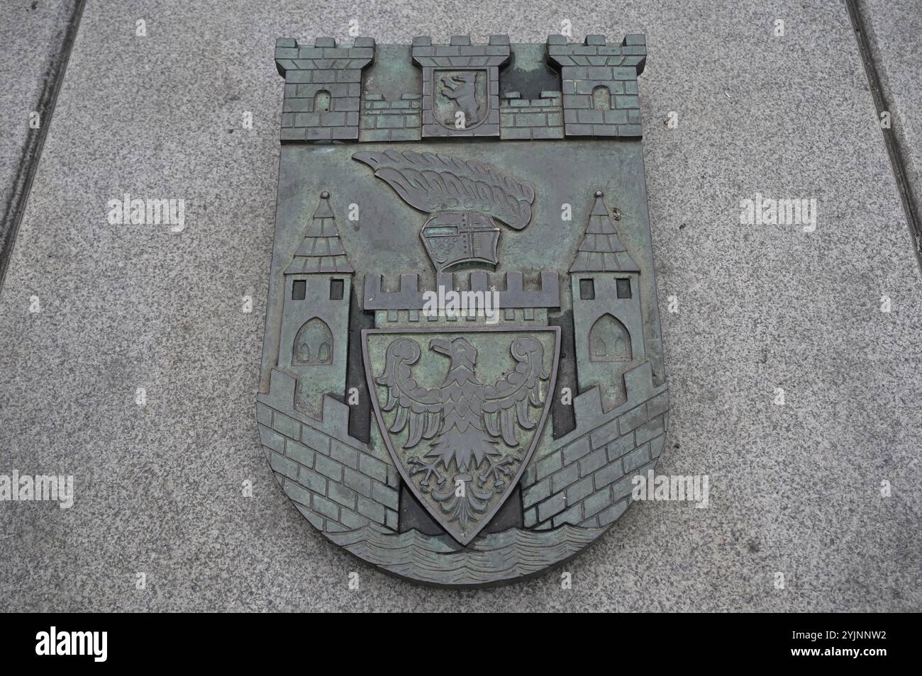 Berlin, Germany. 15th Nov, 2024. The logo of the Spandau coat of arms ...