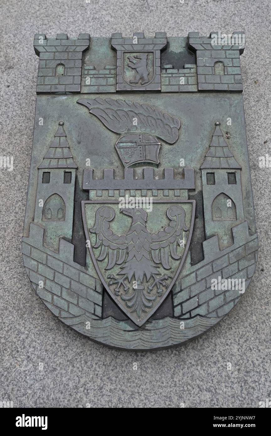 Berlin, Germany. 15th Nov, 2024. The logo of the Spandau coat of arms ...