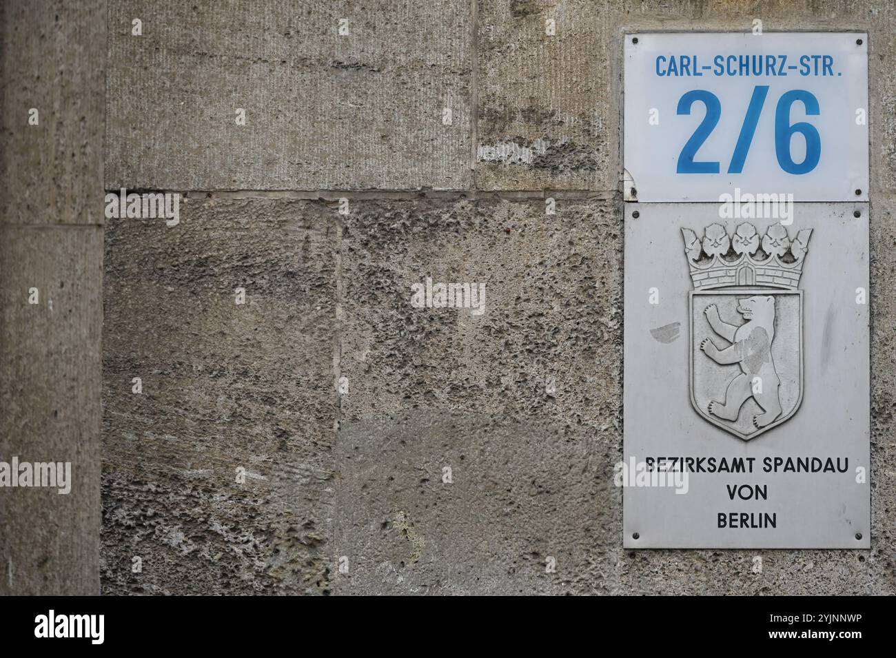 Berlin, Germany. 15th Nov, 2024. The logo of the Spandau district ...