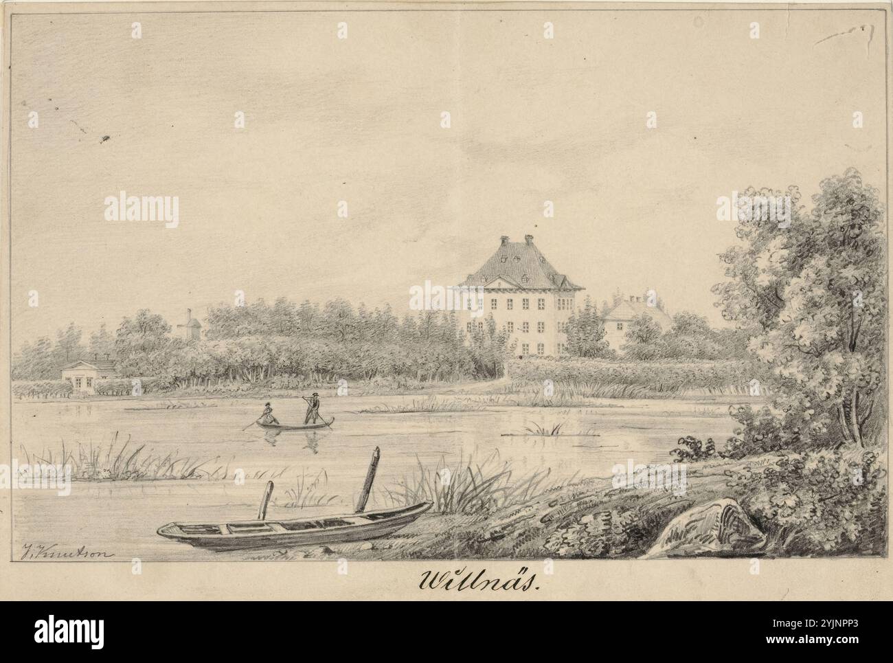 Knutson, Johan, Louhisaari, Illustration for the work Finland prättädt ...