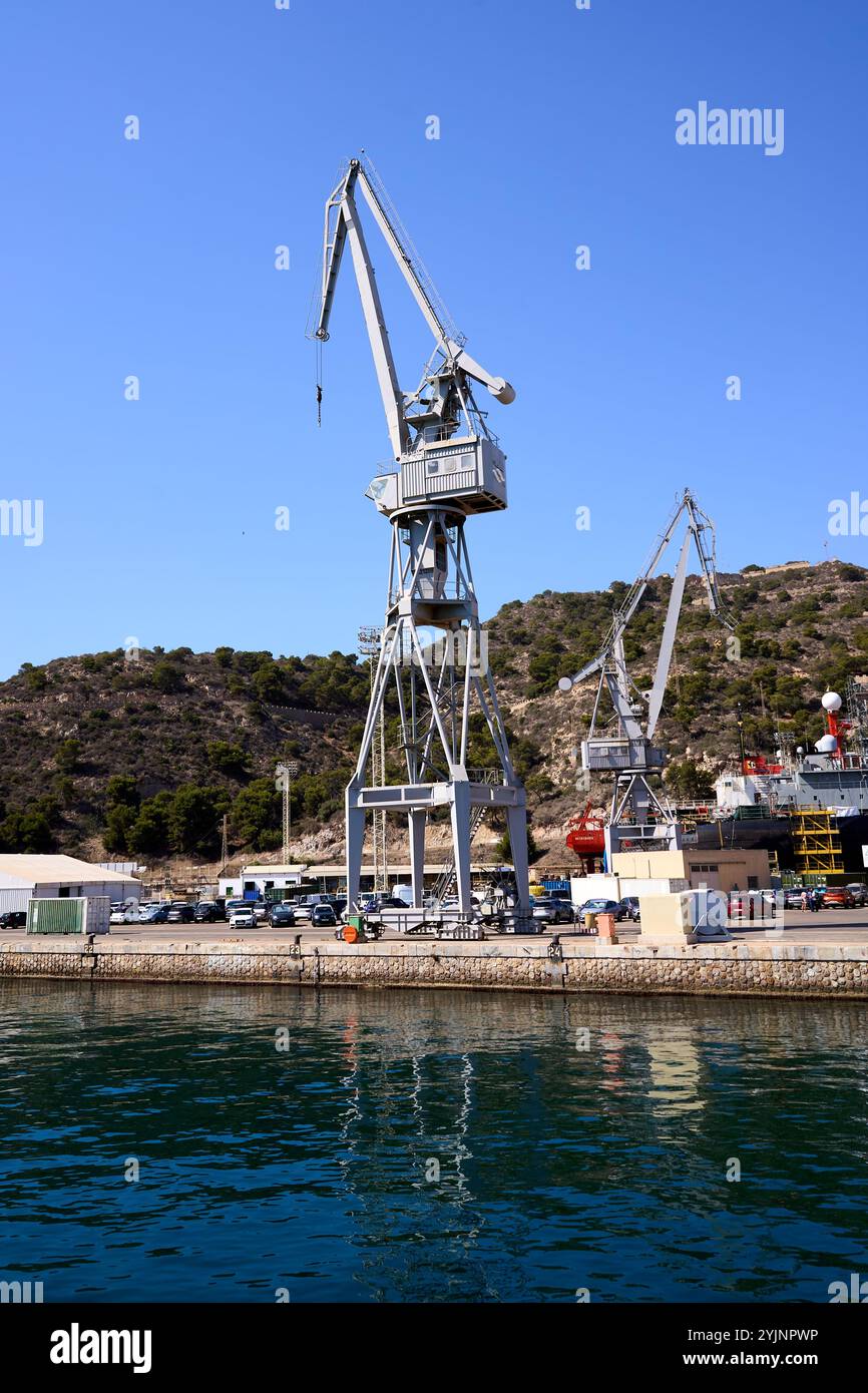 Cartagena shipping terminal hi-res stock photography and images - Alamy