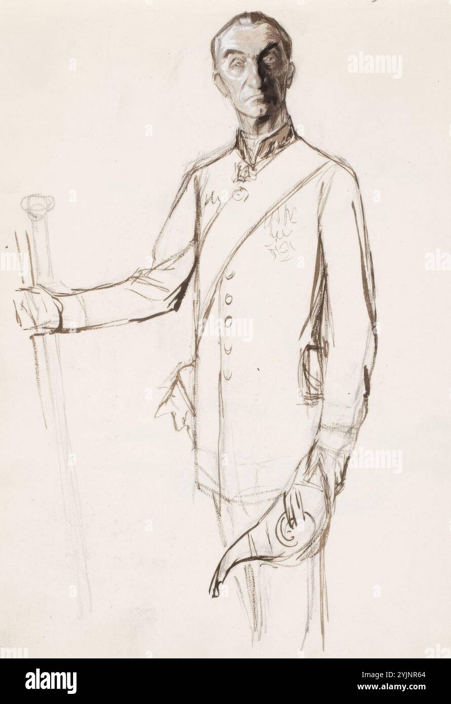 Edelfelt, Albert, Sketch book, drawing, 22 cm x 30 cm, Albert Gustaf ...