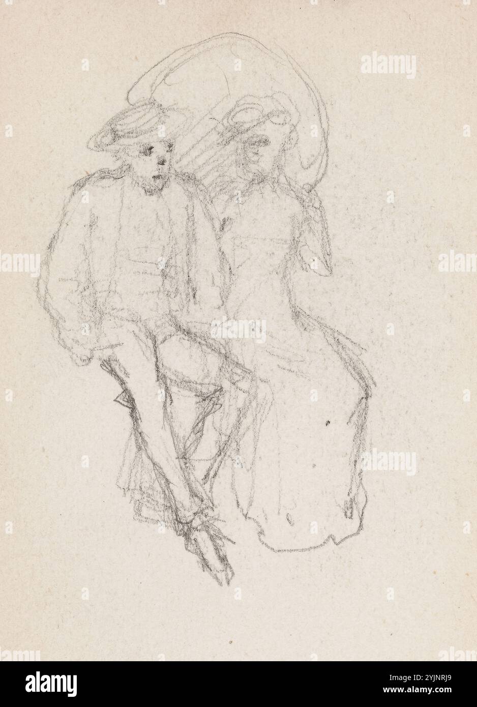 , Berndtson, Gunnar, work, Sketch book, drawing, 7.5 cm x 12 cm ...