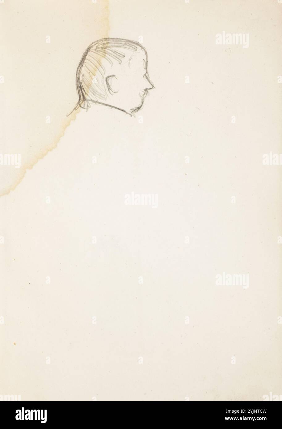 Simberg, Hugo, Sketch book (154 pp.+covers), 1906, drawing, 21.5 cm x ...