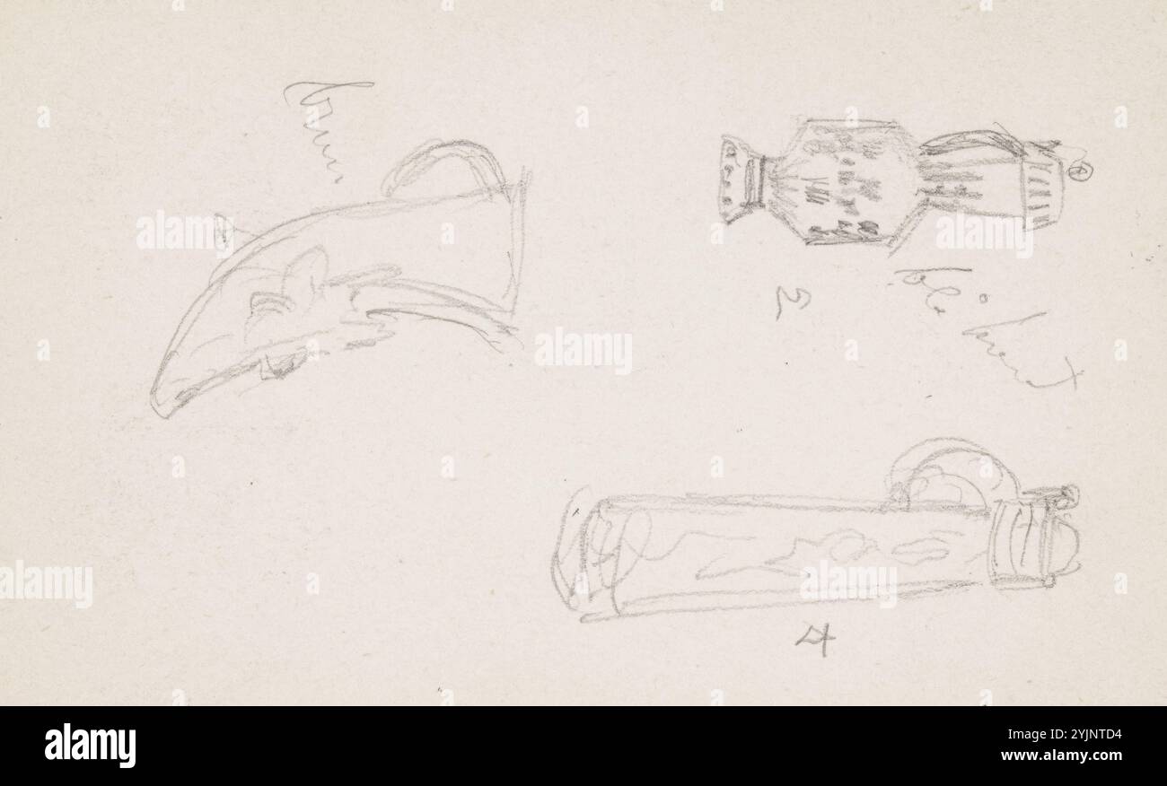 Berndtson, Gunnar, Sketch book, drawing, 7.5 cm x 12 cm, Berndtson ...