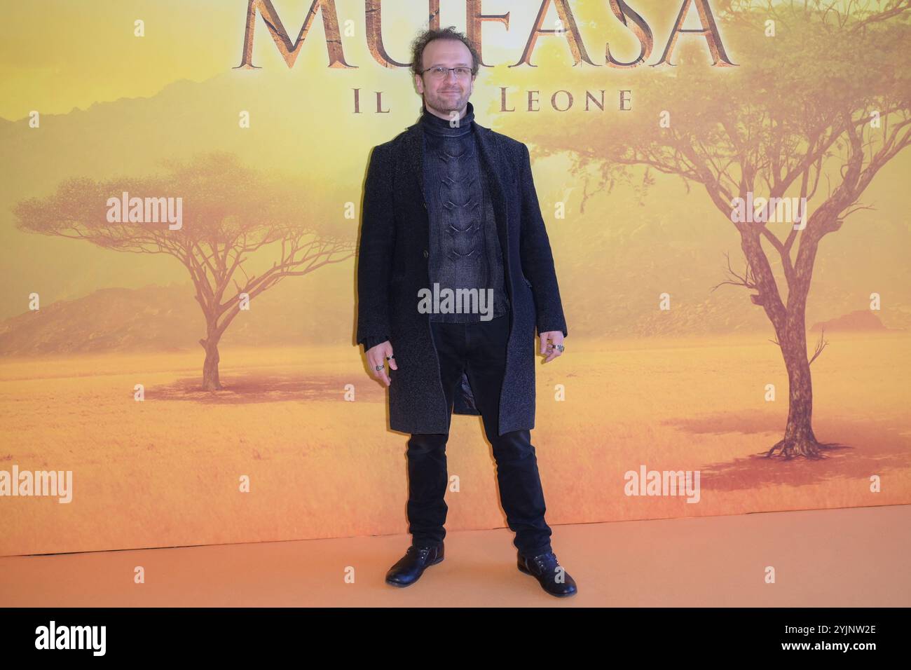Edoardo Stoppacciaro attends the photocall of Disney movie "Musafa Il ...