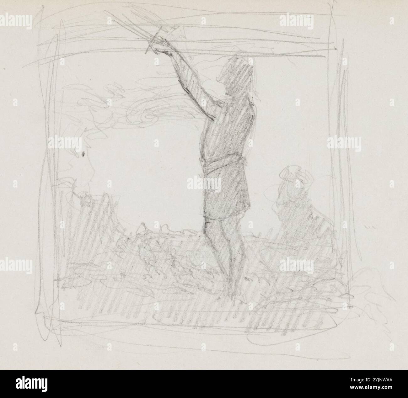 Berndtson, Gunnar, Sketch book, drawing, 11 cm x 18 cm, Berndtson ...