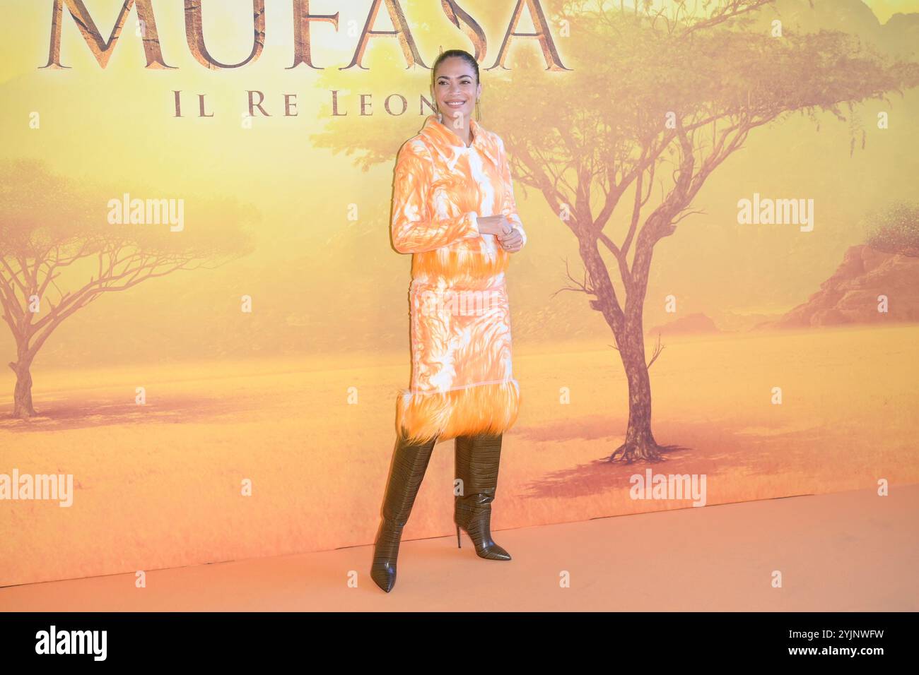 Elodie Patrizi attends the photocall of Disney movie "Musafa Il Re ...