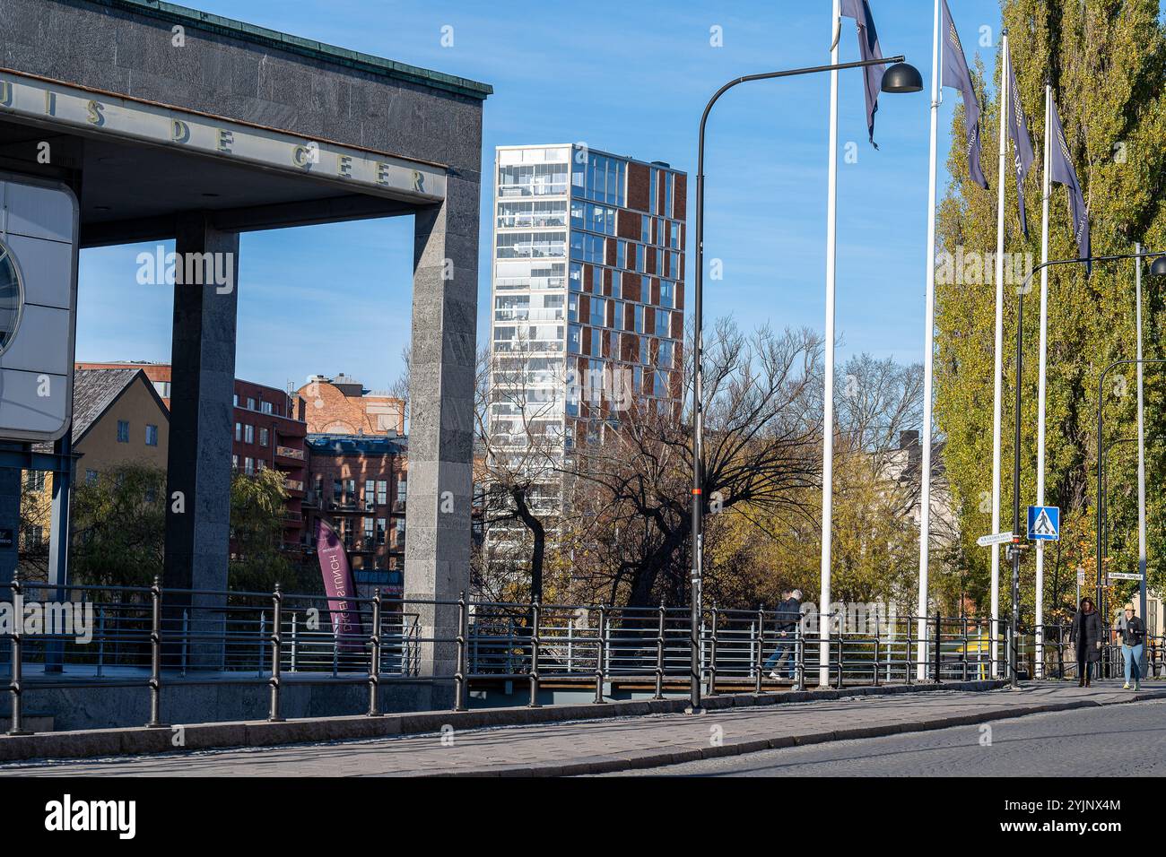 Concert and Congress Hall Louis de Geer and the Tower House in the old ...