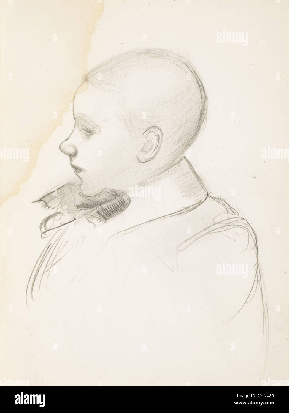 Simberg, Hugo, Sketch book (154 pp.+covers), 1906, drawing, 21.5 cm x ...