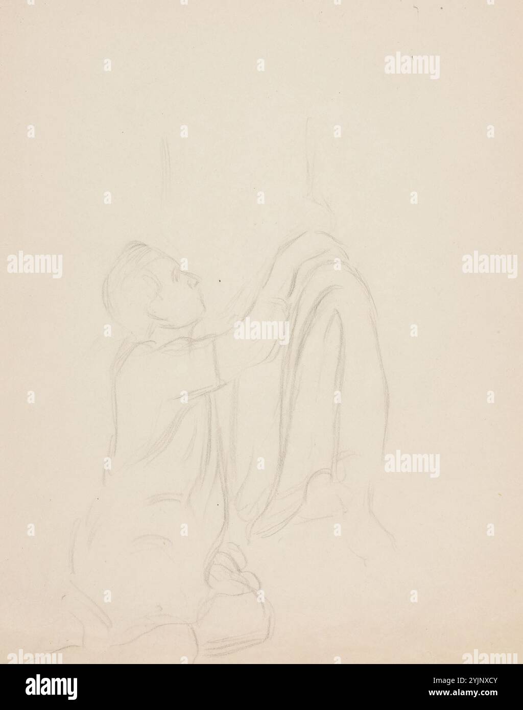 Järnefelt, Eero, Sketch book, 1920s, pencil, drawing, 33 cm x 25 cm ...