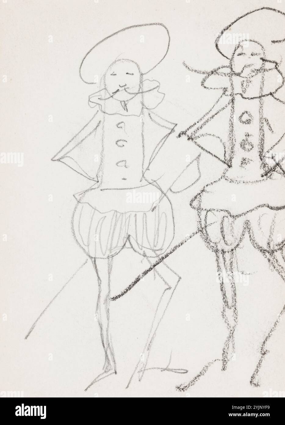 Berndtson, Gunnar, work, Sketch book, drawing, 9 cm x 11.5 cm ...