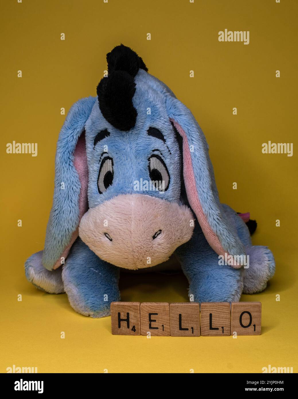 Winnie pooh donkey hi-res stock photography and images - Alamy