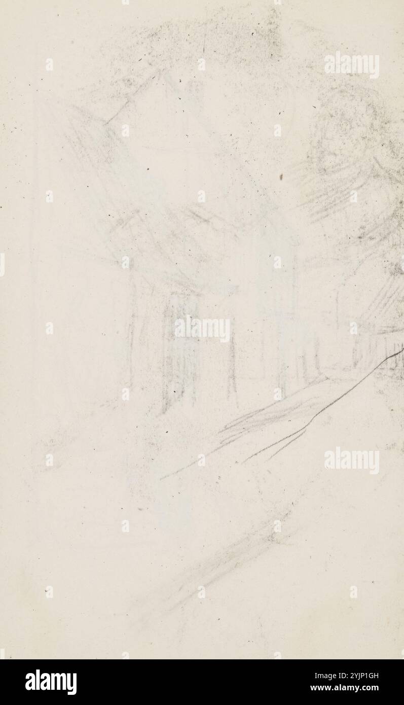 Edelfelt, Albert, Sketch book, drawing, 16 cm x 10 cm, Albert Gustaf ...