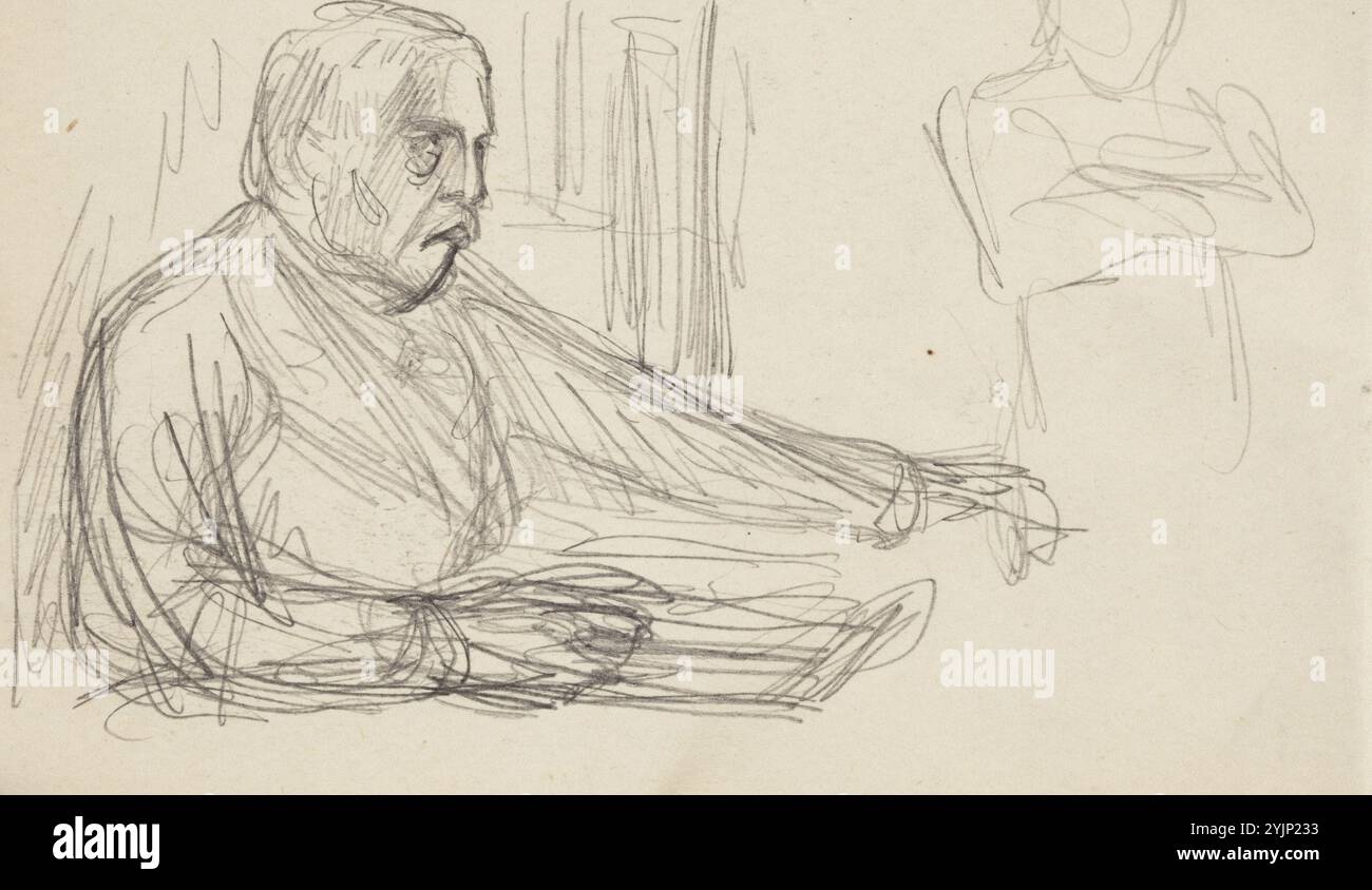 Edelfelt, Albert, work, Sketch book, drawing, 9 cm x 14 cm, Edelfelt ...