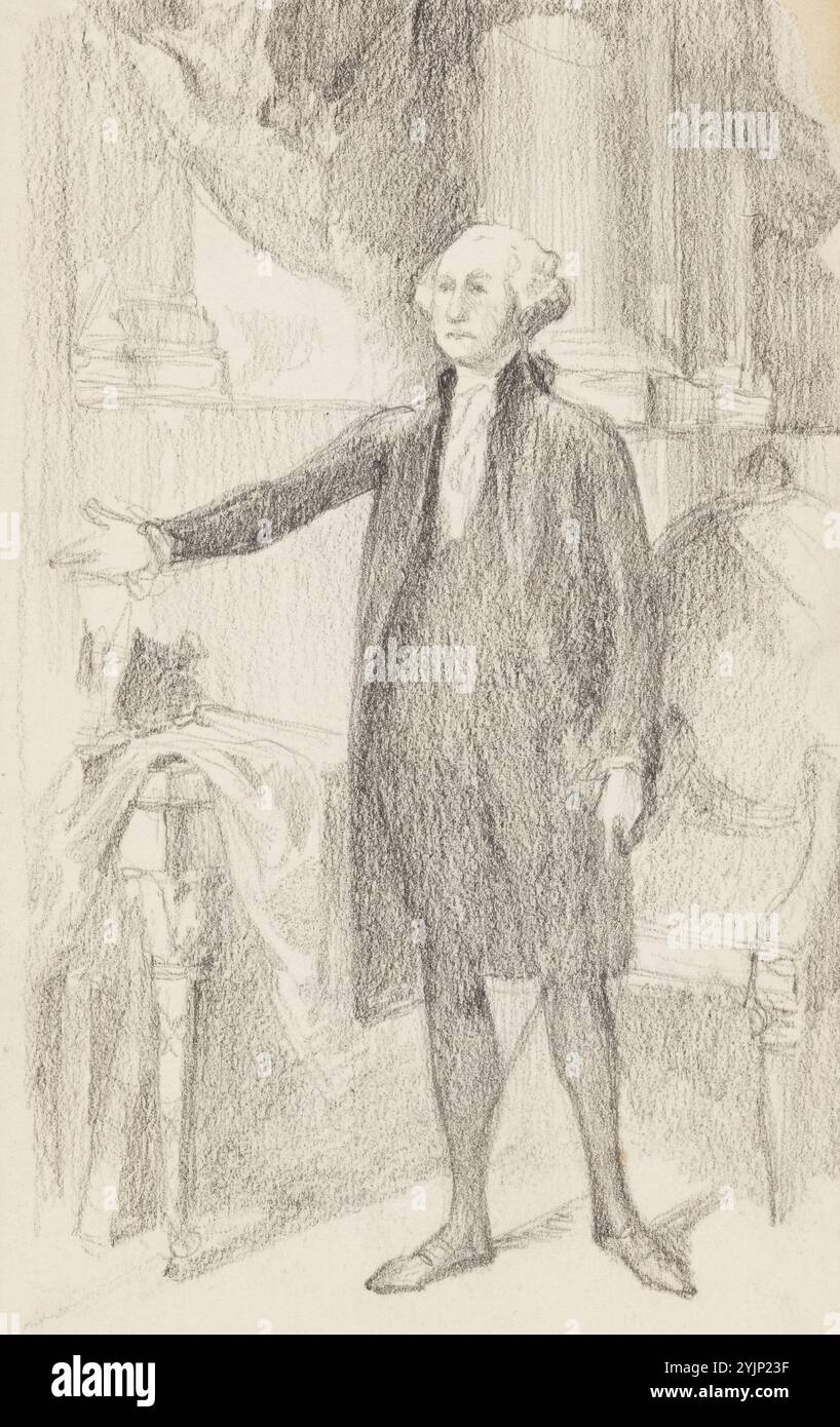 Edelfelt, Albert, Sketch book, drawing, 9 cm x 15.5 cm, Albert Gustaf ...