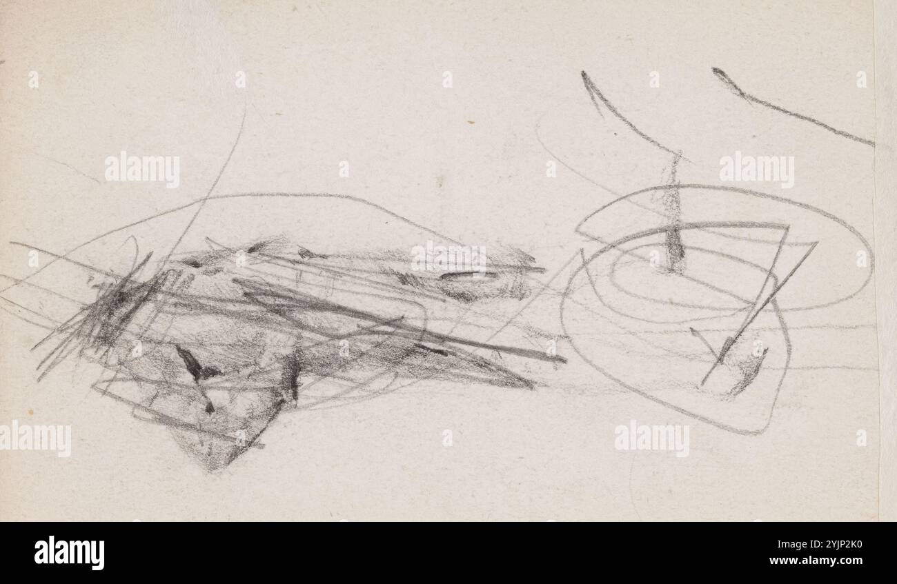 Berndtson, Gunnar, work, Sketch book, drawing, 7.5 cm x 12 cm ...