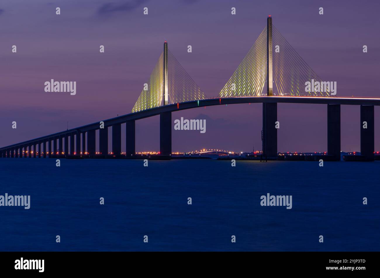 sunshine skyway bridge Stock Photo - Alamy