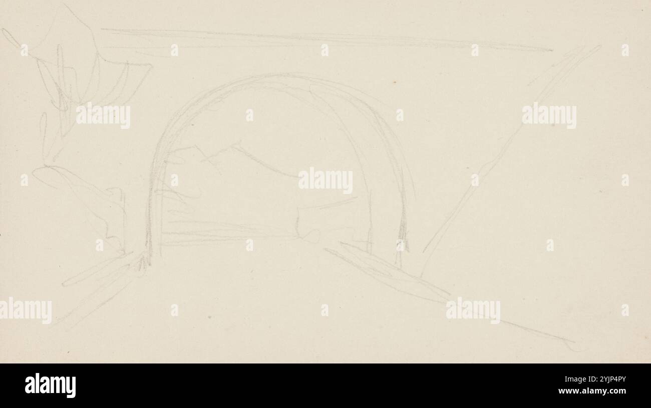Edelfelt, Albert, work, Sketch book, drawing, 9 cm x 15.5 cm, Edelfelt ...