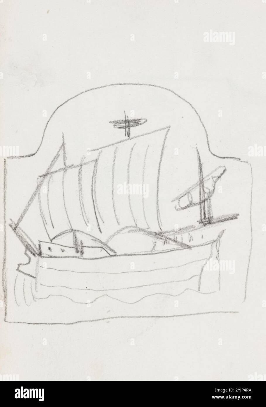 Edelfelt, Albert, Sketch book, drawing, 9.5 cm x 15 cm, Albert Gustaf ...