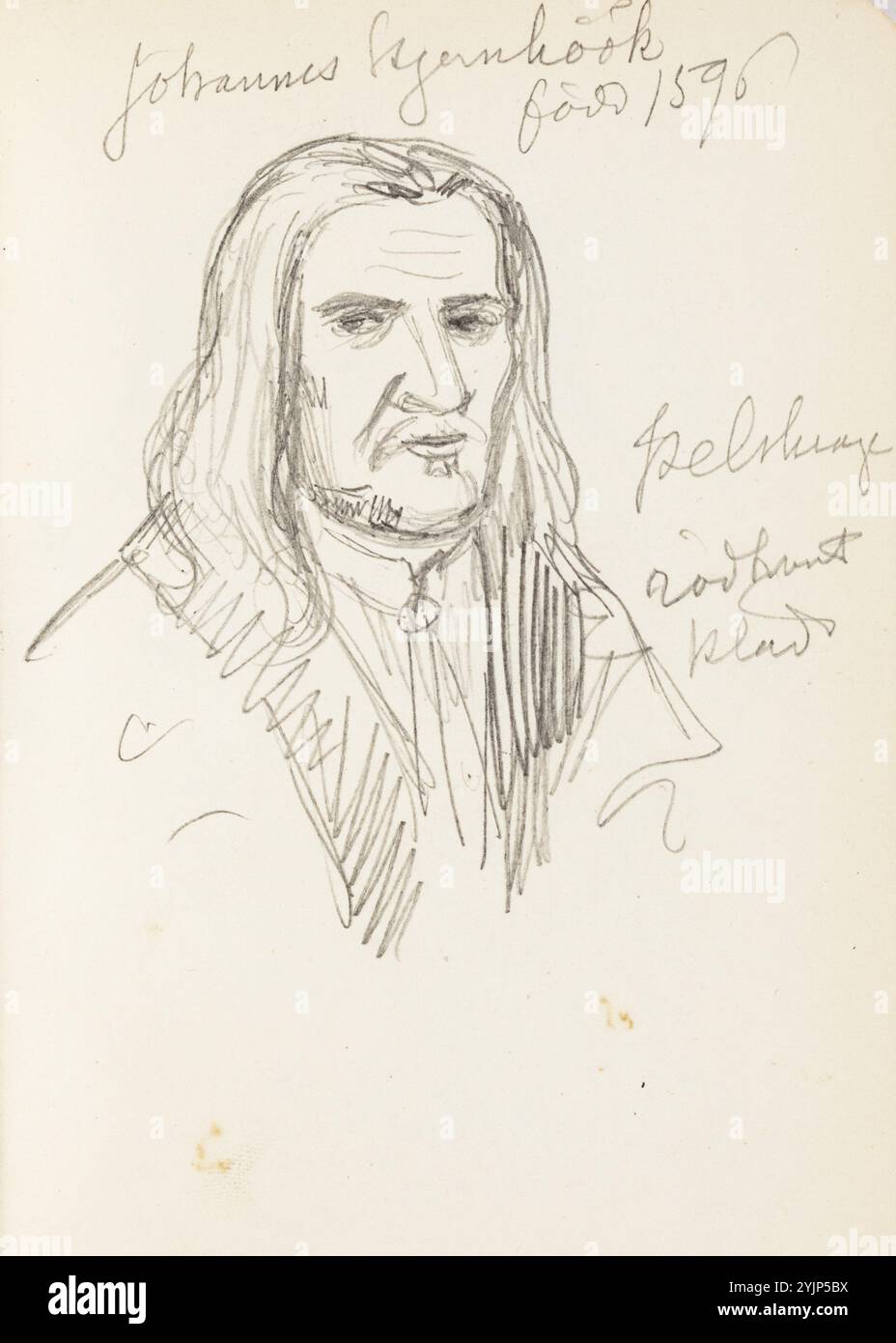 Edelfelt, Albert, Sketch book, drawing, 16 cm x 10 cm, Albert Gustaf ...