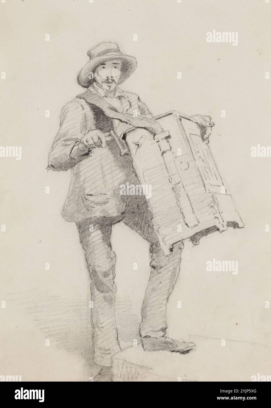 Holmberg, Werner, work, Sketch book, engraving, drawing, 16.5 cm x 22 ...