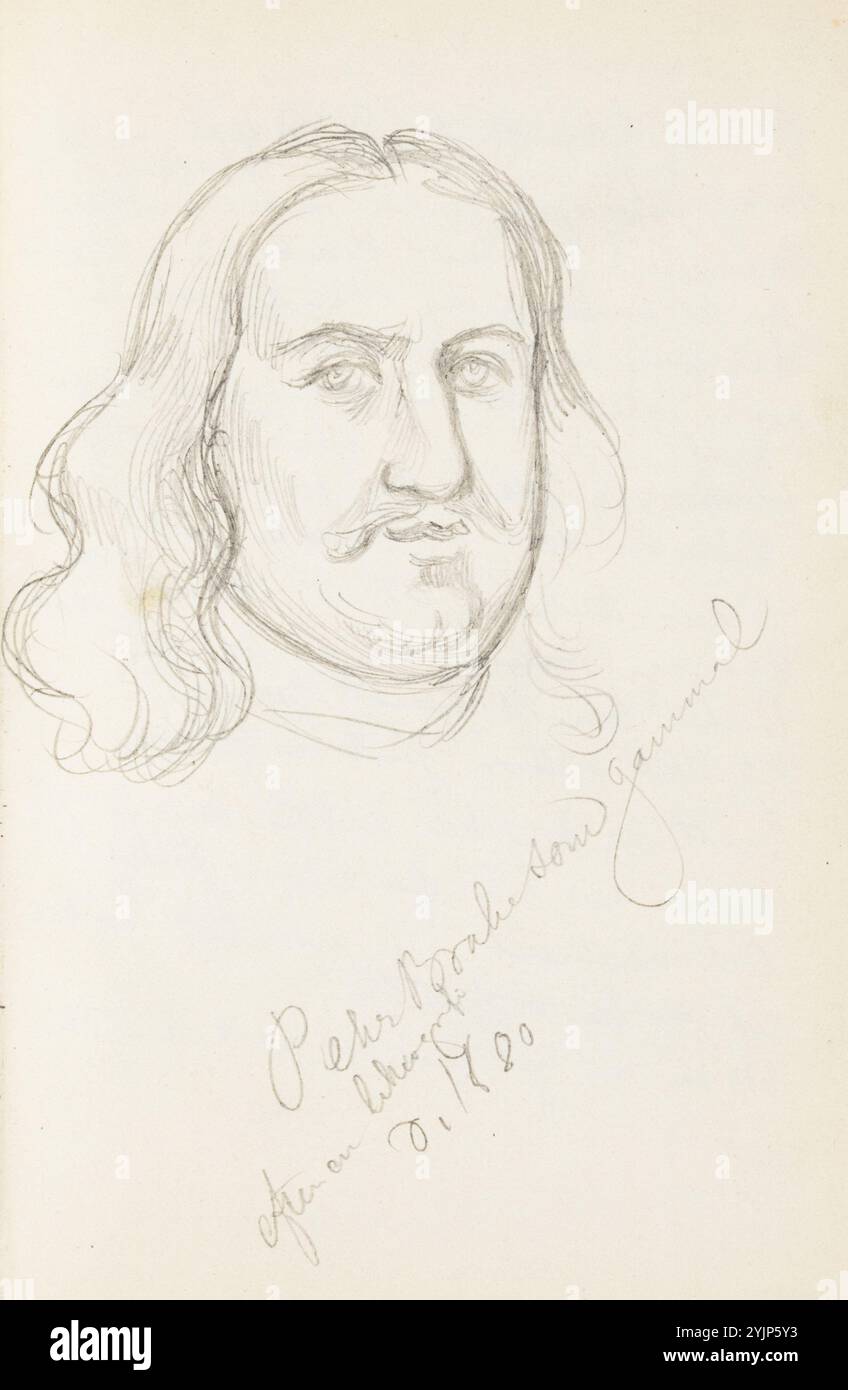 Edelfelt, Albert, Sketch book, drawing, 16 cm x 10 cm, Albert Gustaf ...