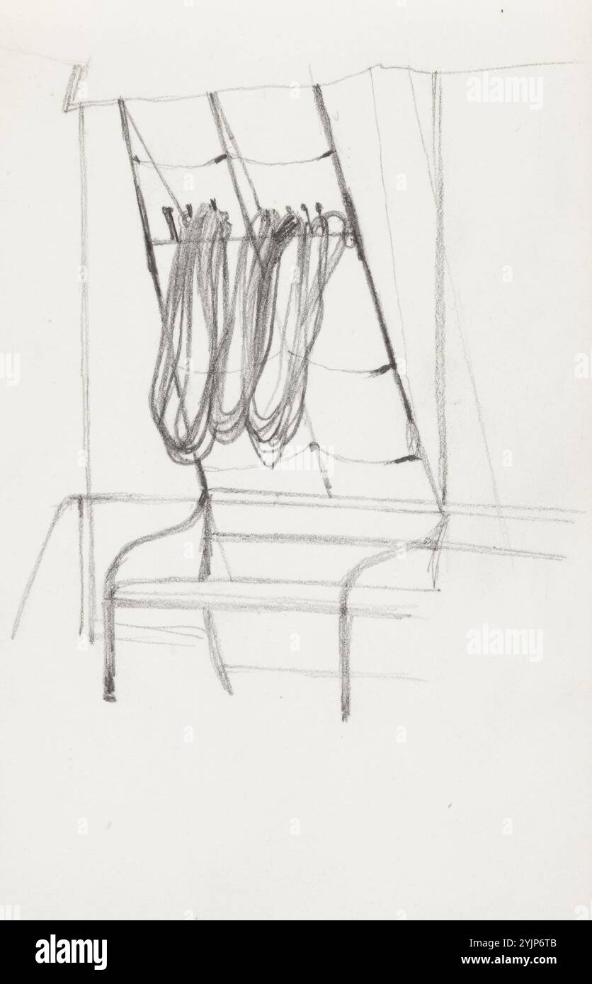 Edelfelt, Albert, Sketch book, drawing, 9.5 cm x 15 cm, Albert Gustaf ...