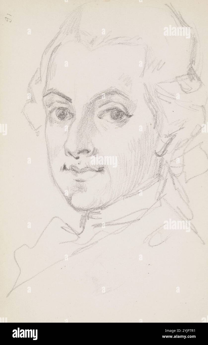 Edelfelt, Albert, Sketch book, drawing, 9.5 cm x 15.5 cm, Albert Gustaf ...