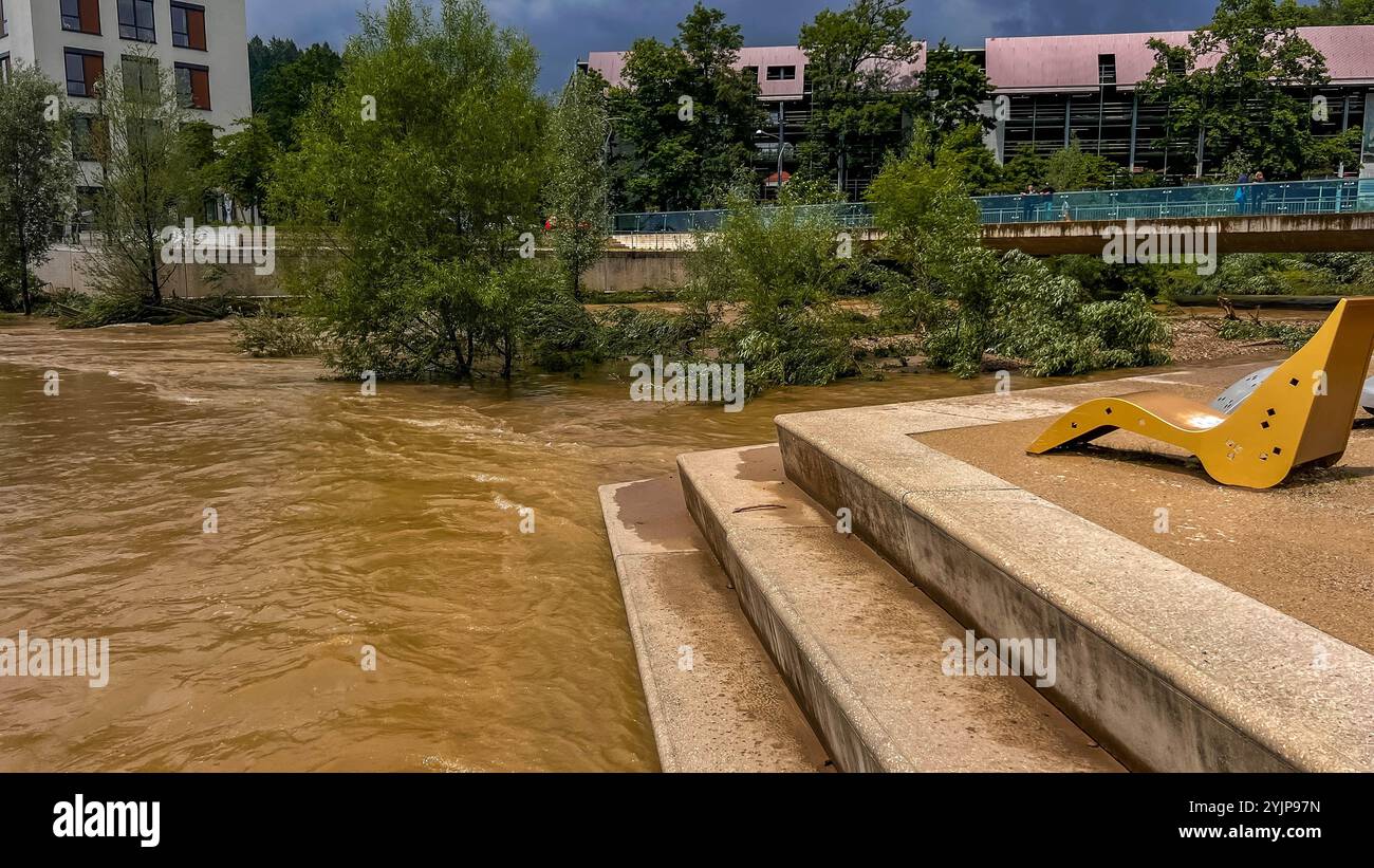 Flood due heavy rainfall germany hi-res stock photography and images ...