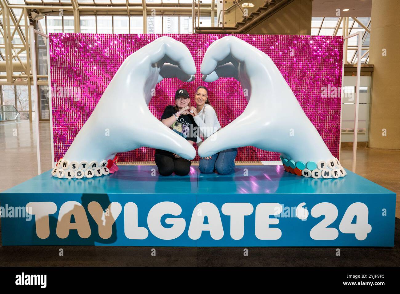 Taylor swift themed fan experience hi-res stock photography and images ...