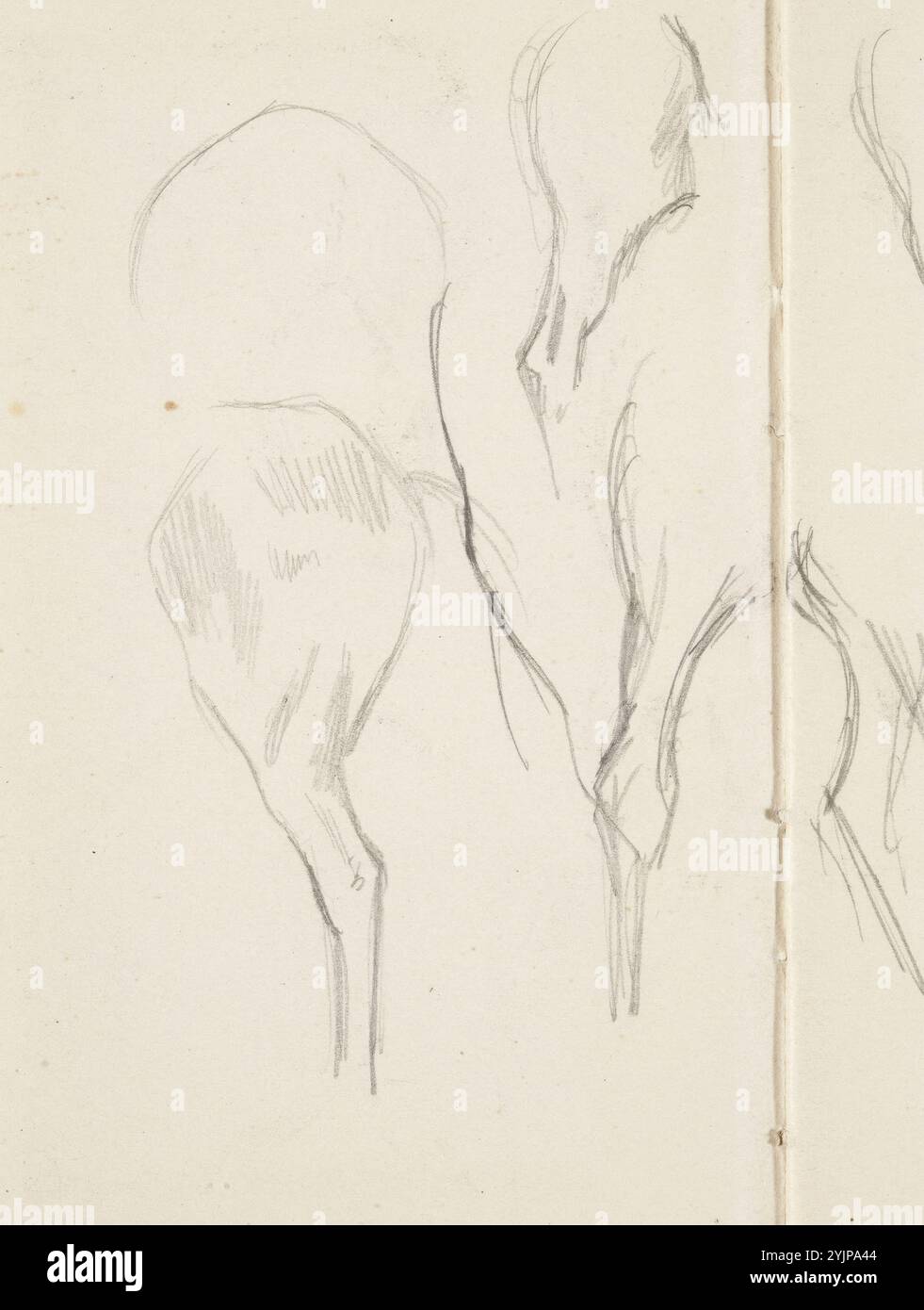 Edelfelt, Albert, work, Sketch book, drawing, 13 cm x 8 cm, Edelfelt ...