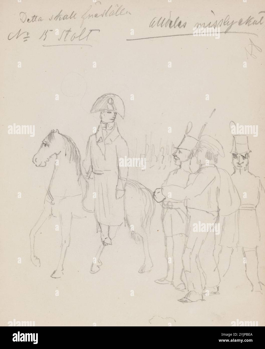 Edelfelt, Albert, Sketch book, drawing, 21 cm x 17 cm, Albert Gustaf ...