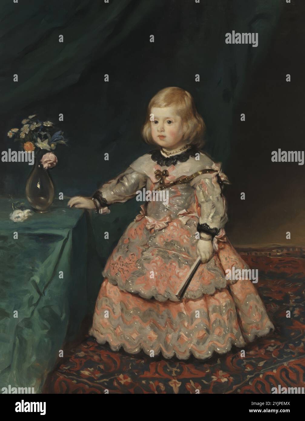 Schjerfbeck, Helene, work, Infantinna Maria Teresia, copy after ...