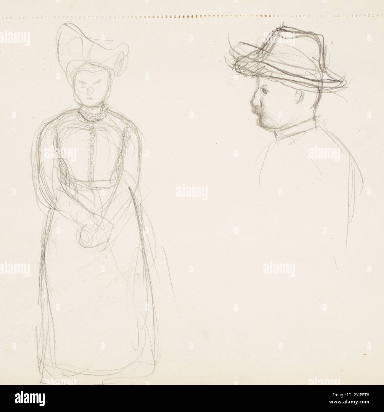 Enckell, Magnus, Sketch book, drawing, Enckell, Magnus, Knut Magnus ...