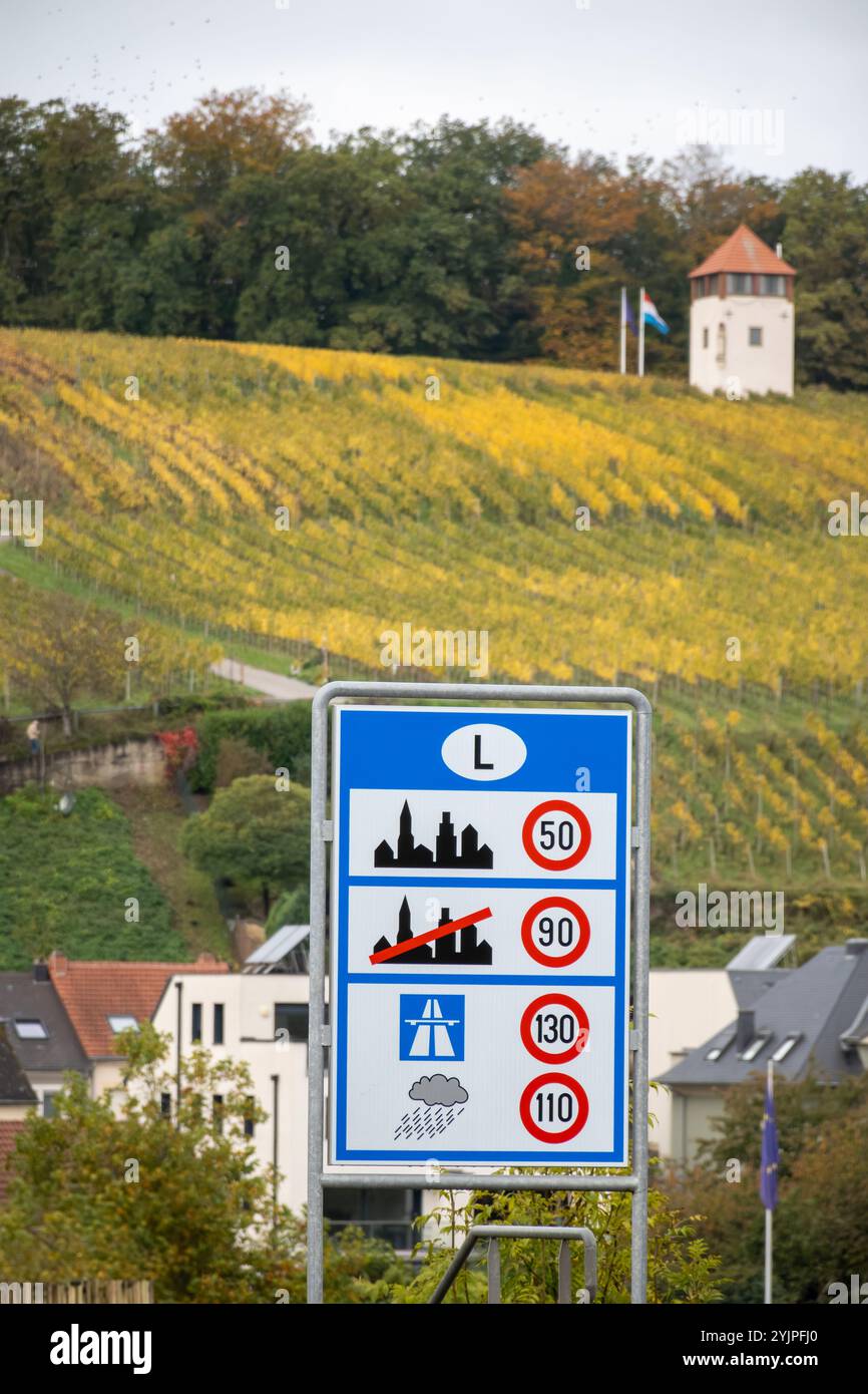 Transport infrastructure in Europe, road signs, directions, country ...