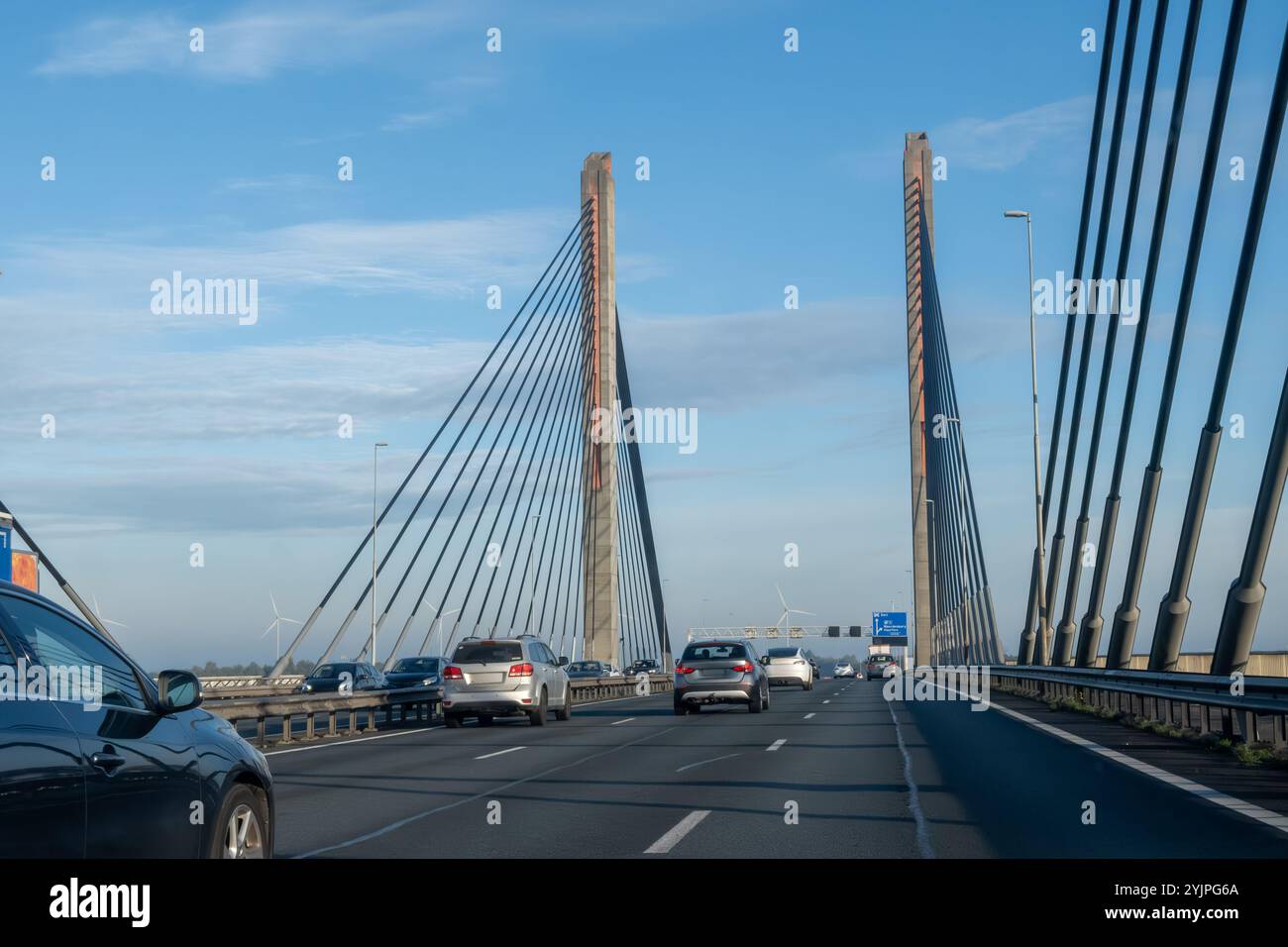 Traffic jam on a2 freeway hi-res stock photography and images - Alamy