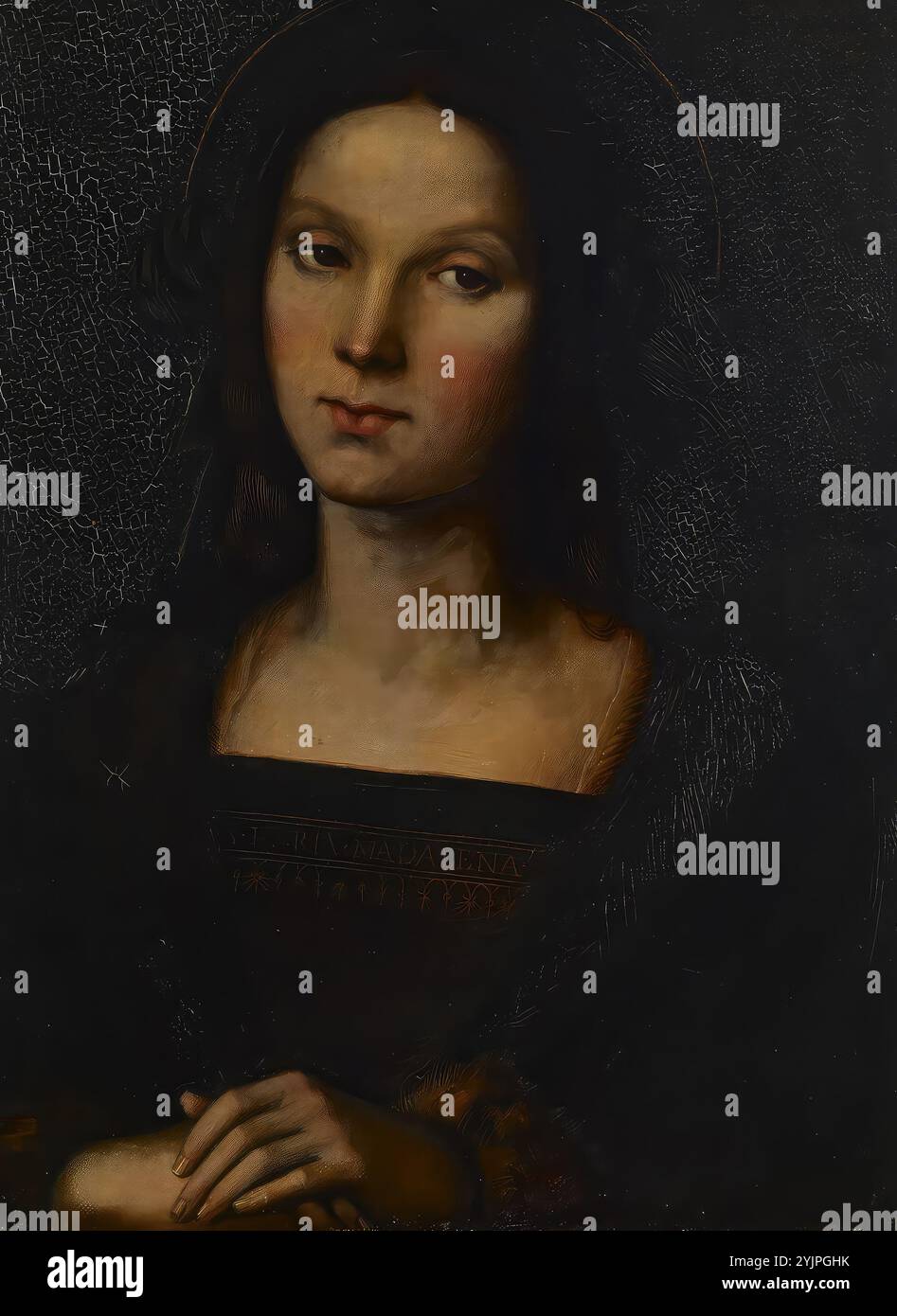 Gebhard, Albert, work, Maria Magdalena, copy after Pietro Perugino ...