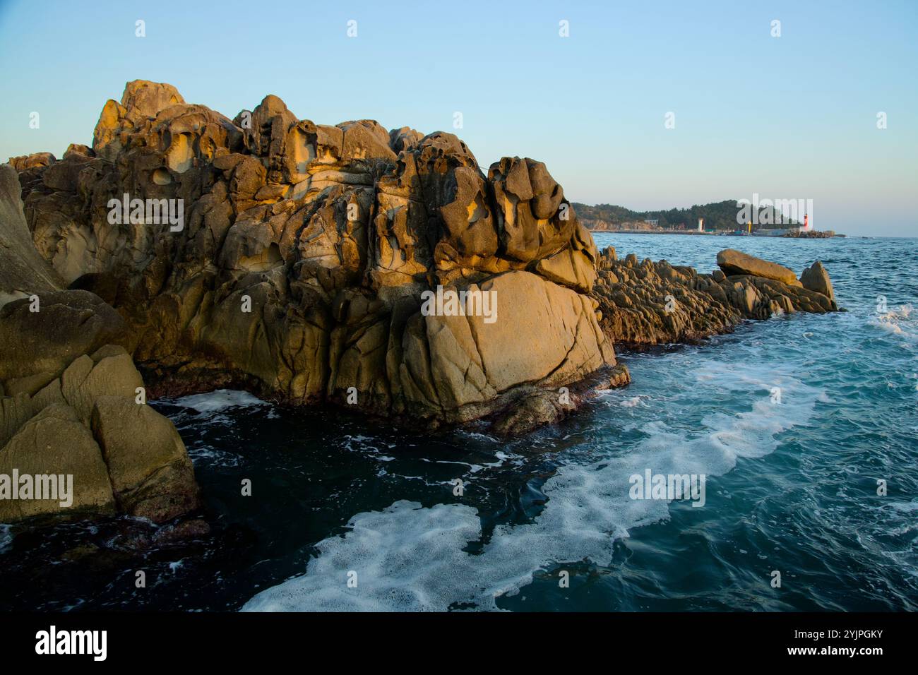 Goseong County, South Korea - November 3, 2024: The rocky formations of ...