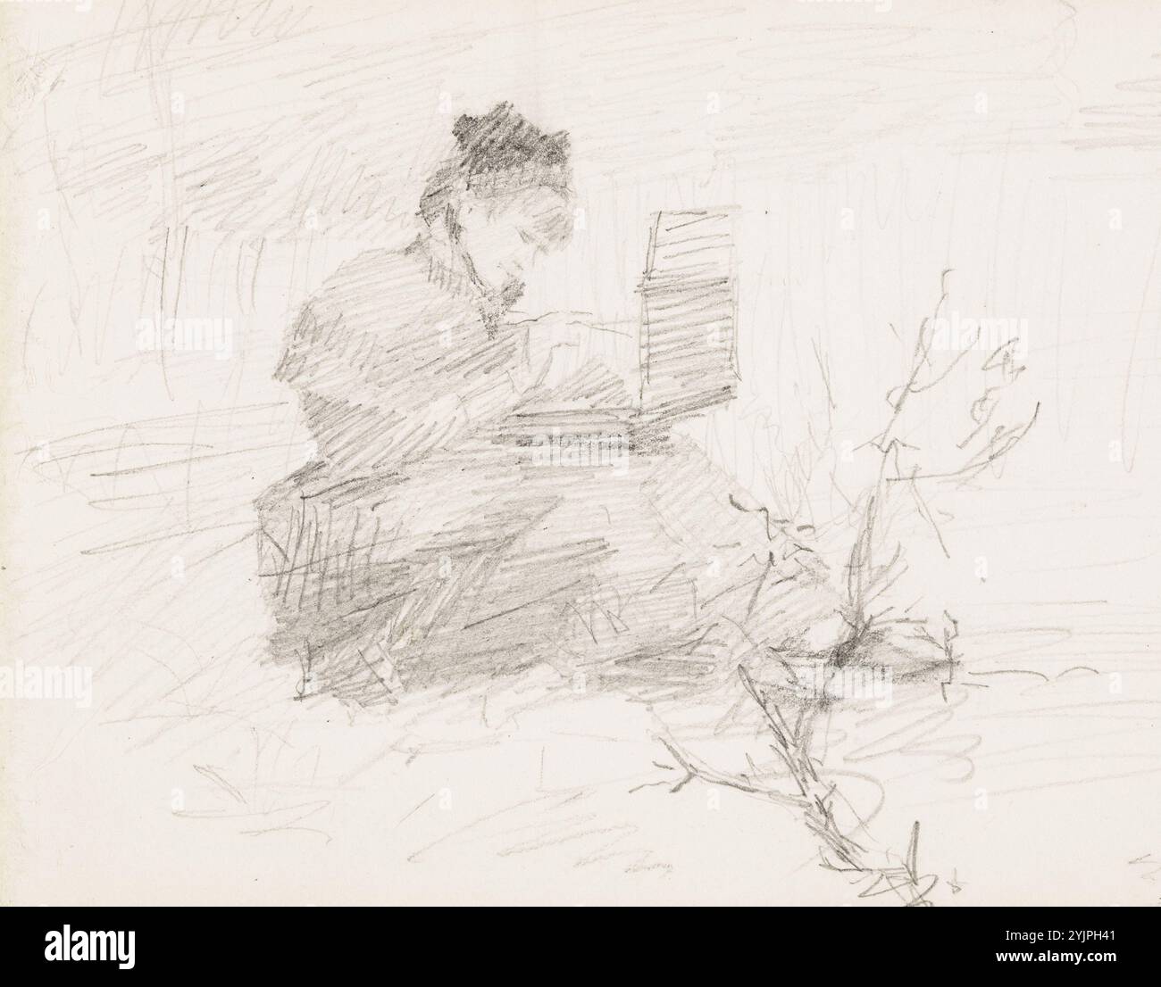 Wiik, Maria, Sketch book, undateable, drawing, Wiik, Maria, Maria ...