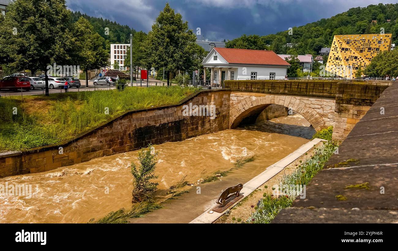 Flood due heavy rainfall germany hi-res stock photography and images ...