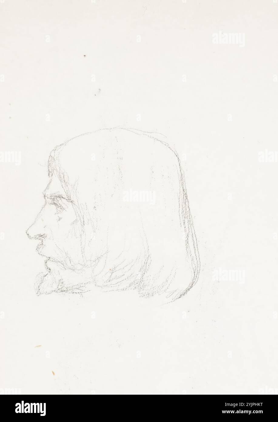 Edelfelt, Albert, Sketch book, drawing, 12 cm x 18.5 cm, Albert Gustaf ...