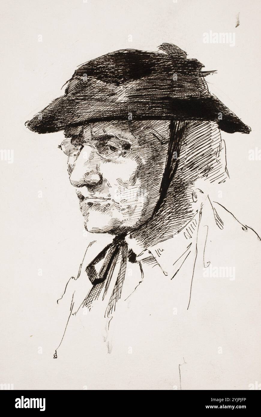 part:, Artist's mother Sofia Printz, bust. Marked: mormor Willstedt - Printz, 1879-1880, Helena ...