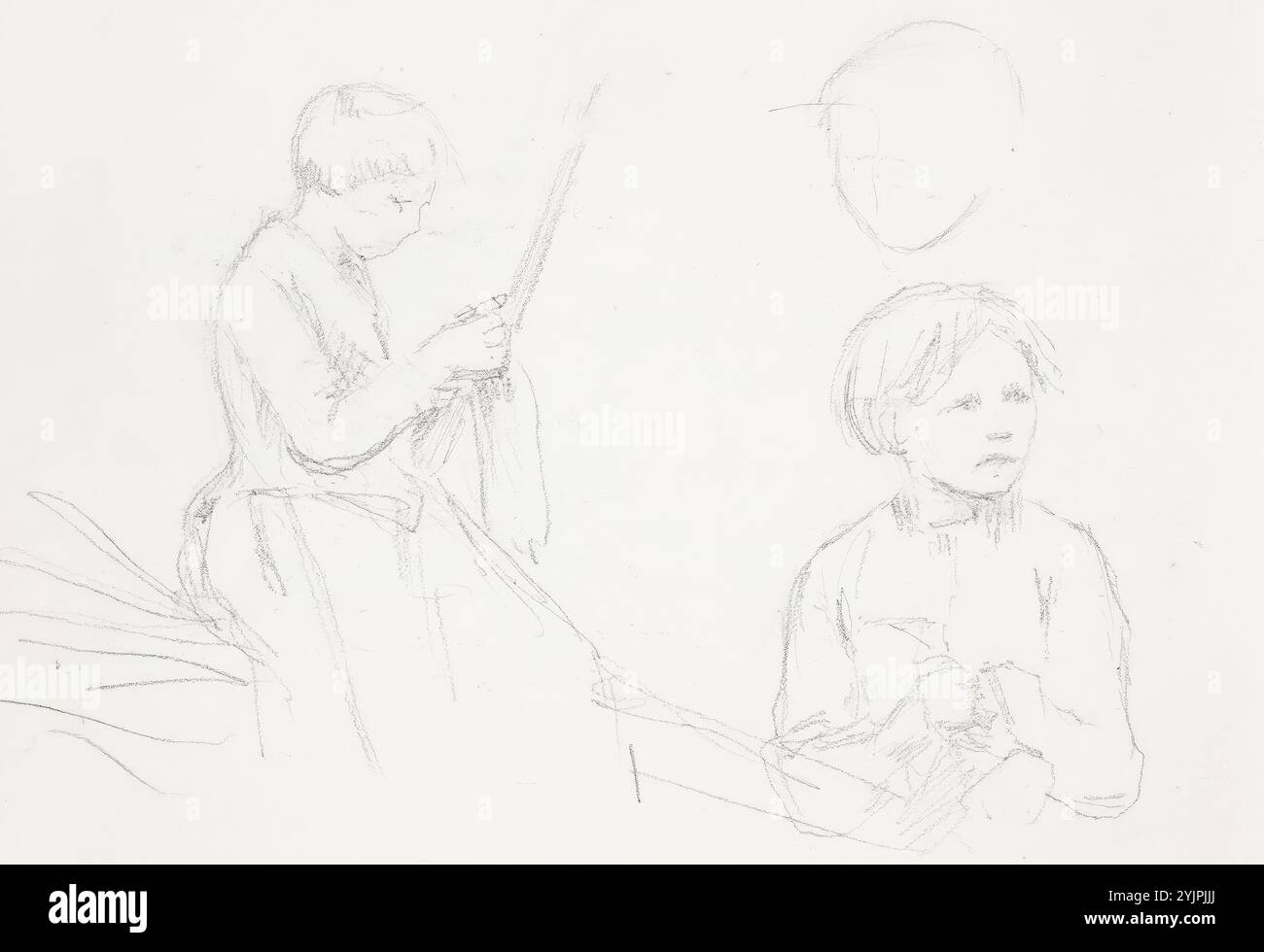 Wiik, Maria, Sketch book, undateable, drawing, Wiik, Maria, unscheduled ...