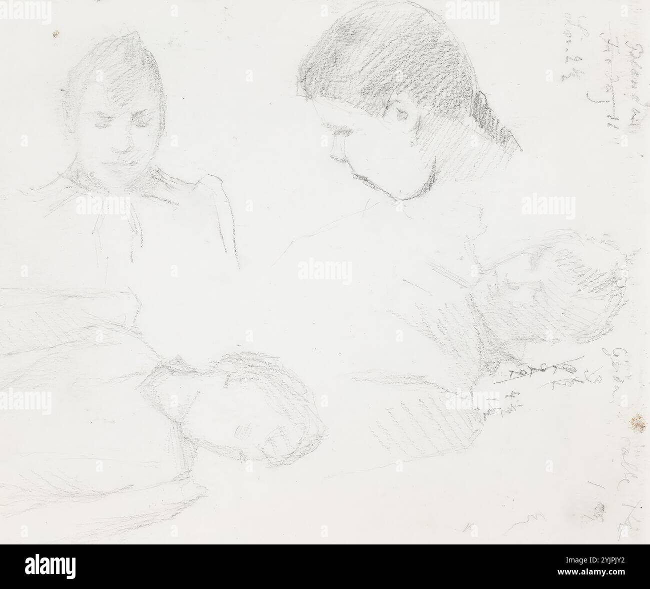 Wiik, Maria, work, Sketch book, undateable, drawing, Wiik, Maria ...