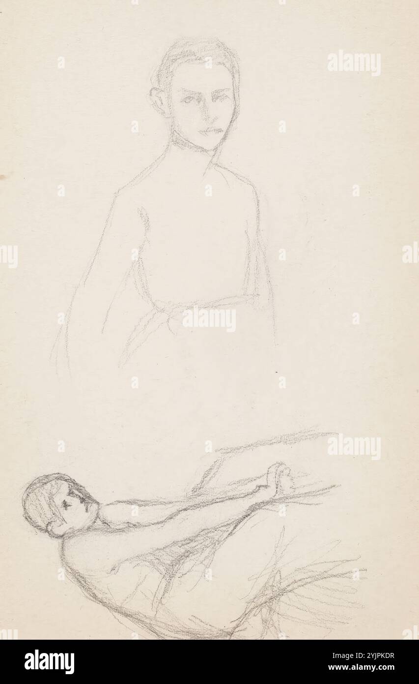 Wiik, Maria, Sketch book, undateable, drawing, Wiik, Maria, unscheduled ...